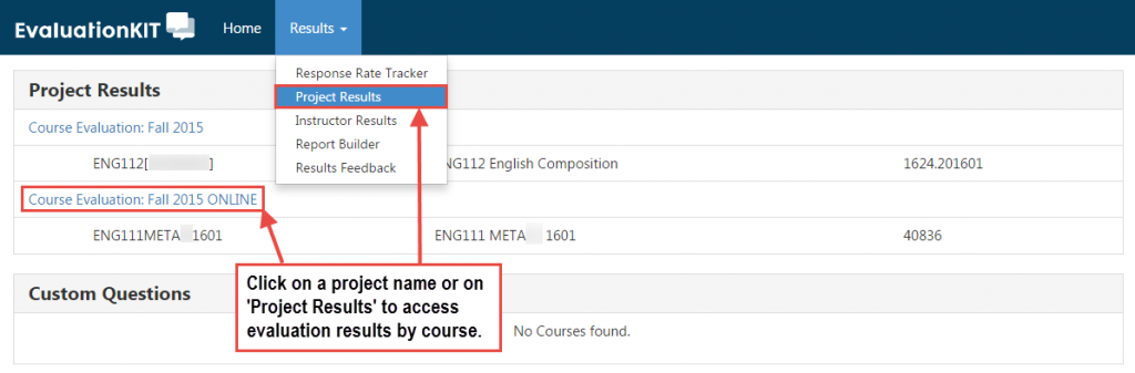 Accessing EvaluationKIT Course Results | NMC's Center for Teaching and ...