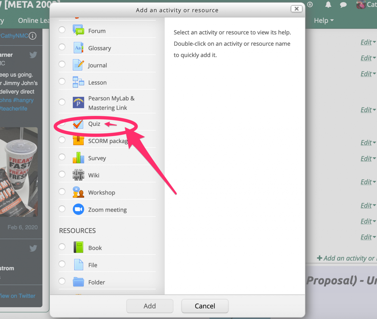 Using Moodle “Quiz” feature for class feedback & reflections | NMC's ...