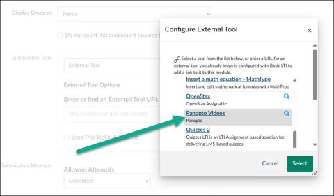 Adding Panopto Content to Canvas Courses | NMC's Center for Teaching and Learning